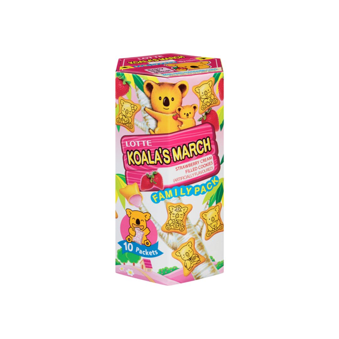 Lotte Koala’s March Strawberry 195g (Banh Ngot) – Homie Asian Supermarket & Grocery Online