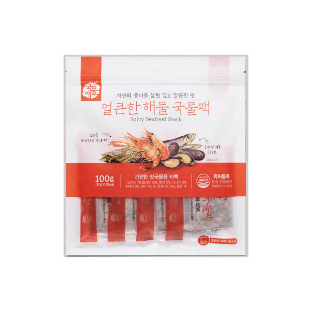 Korean Spicy Seafood Broth Pack 10x10g (Nuoc Dung) – Homie Asian ...