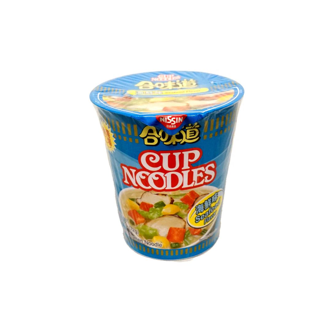 Nissin Cup Noodle Seafood 72g (Mi Ly) – Homie Asian Supermarket ...
