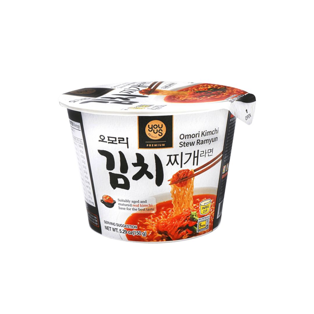Youus Omori Kimchi Jjigae Noodle Bowl 150g (Mi Goi) – Homie Asian ...