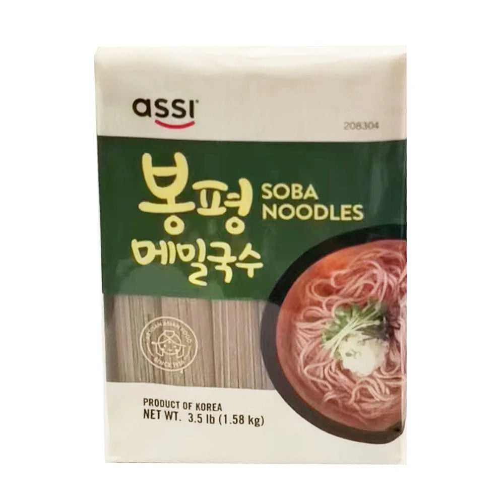 Assi Soba Noodles (Bongpyeong Memilguksu) 1.6KG (Mi) – Homie Asian ...