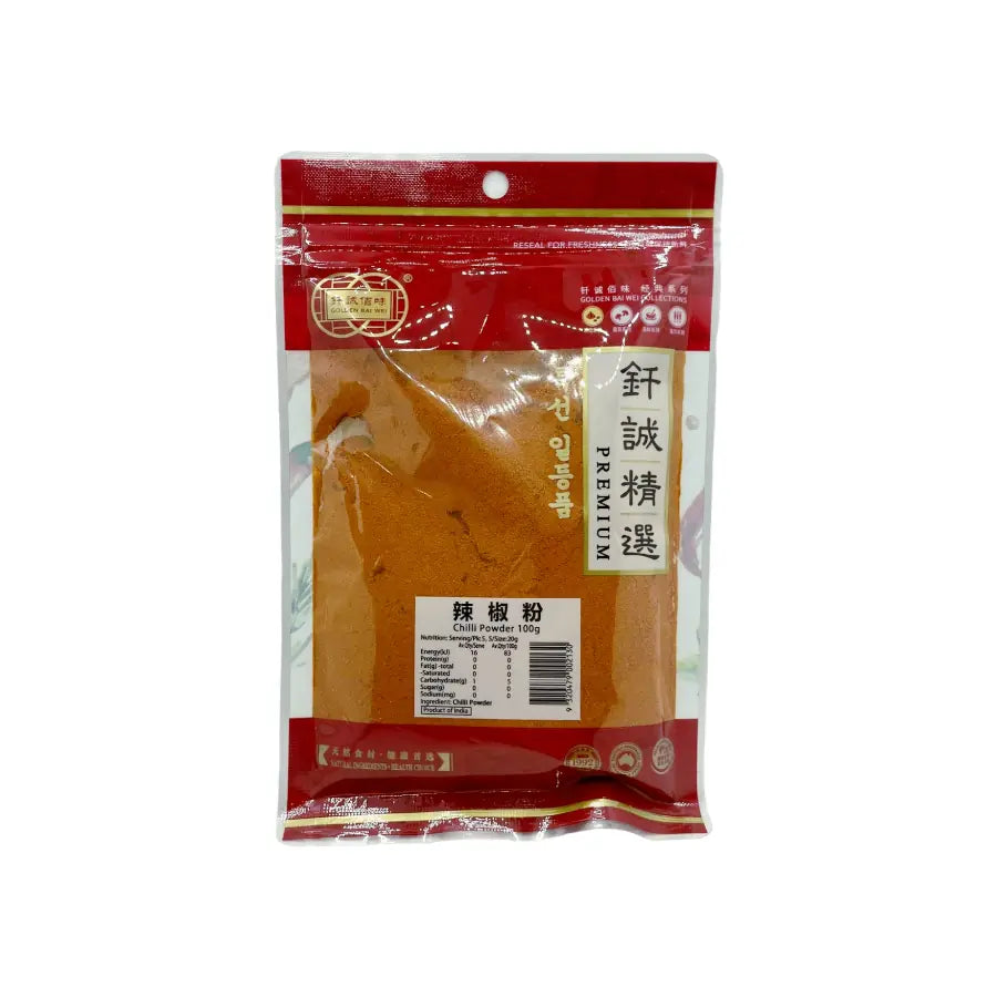 Golden Bai Wei Chilli Powder 100g (Ot Bot) – Homie Asian Supermarket ...