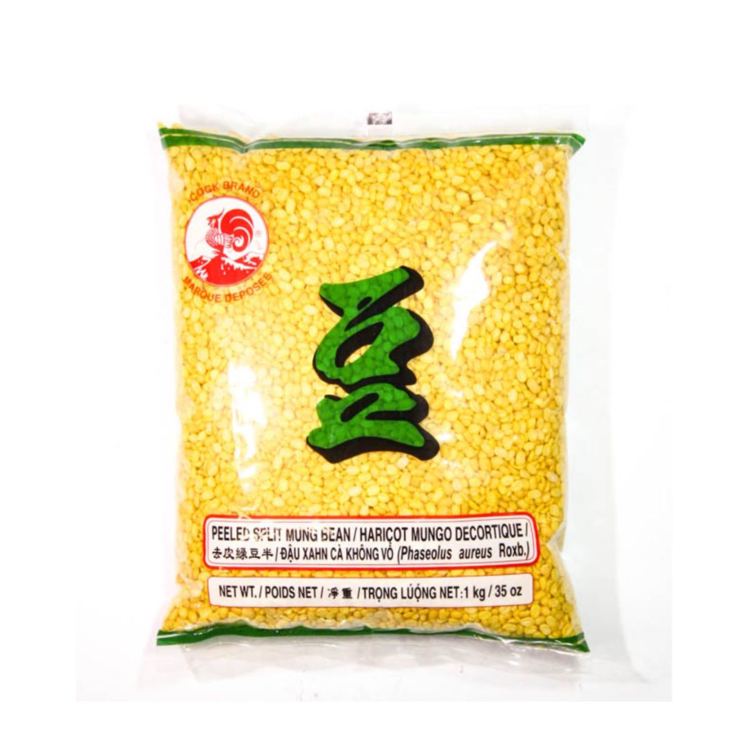 Cock Peeled Split Mung Bean 1kg (Dau Xanh Tach Vo) – Homie Asian ...