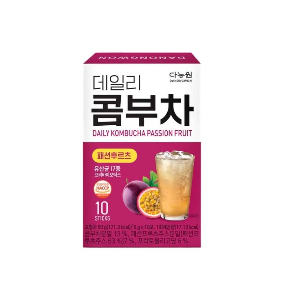 Daily Kombucha Passionfruit 10x5g sachets (Giam Tra) – Homie Asian ...