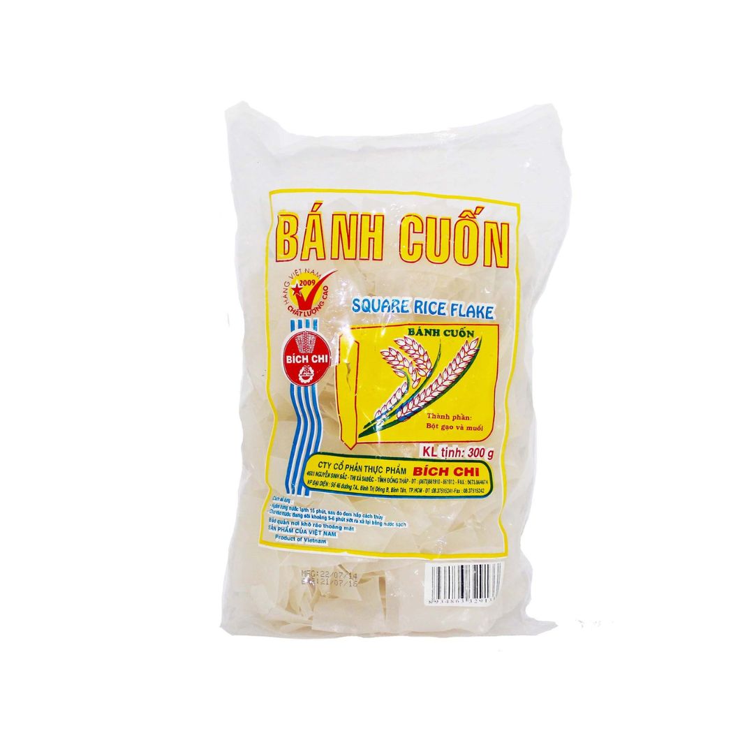Dried Square Rice Flakes 300g (Banh Cuon Kho Bich Chi) – Homie Asian ...