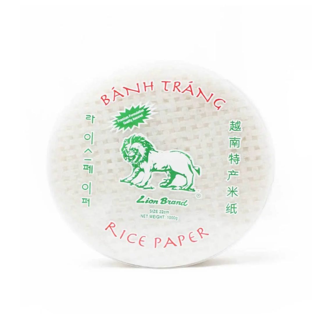 Lion Rice Paper 22cm Round 1kg (Banh Trang) – Homie Asian Supermarket ...