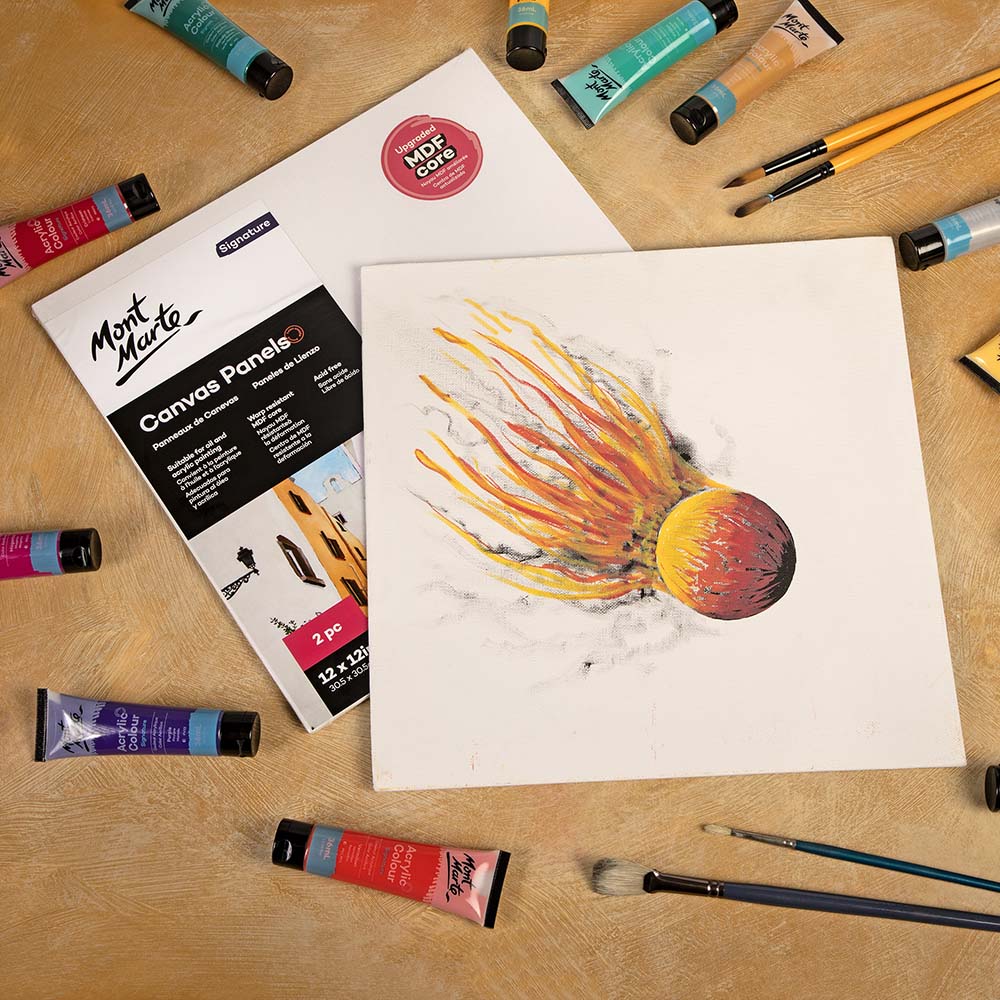 Mont Marte Canvas Panels 30.5 x 30.5cm (Pack of 2) – Homie Asian Supermarket & Grocery Online