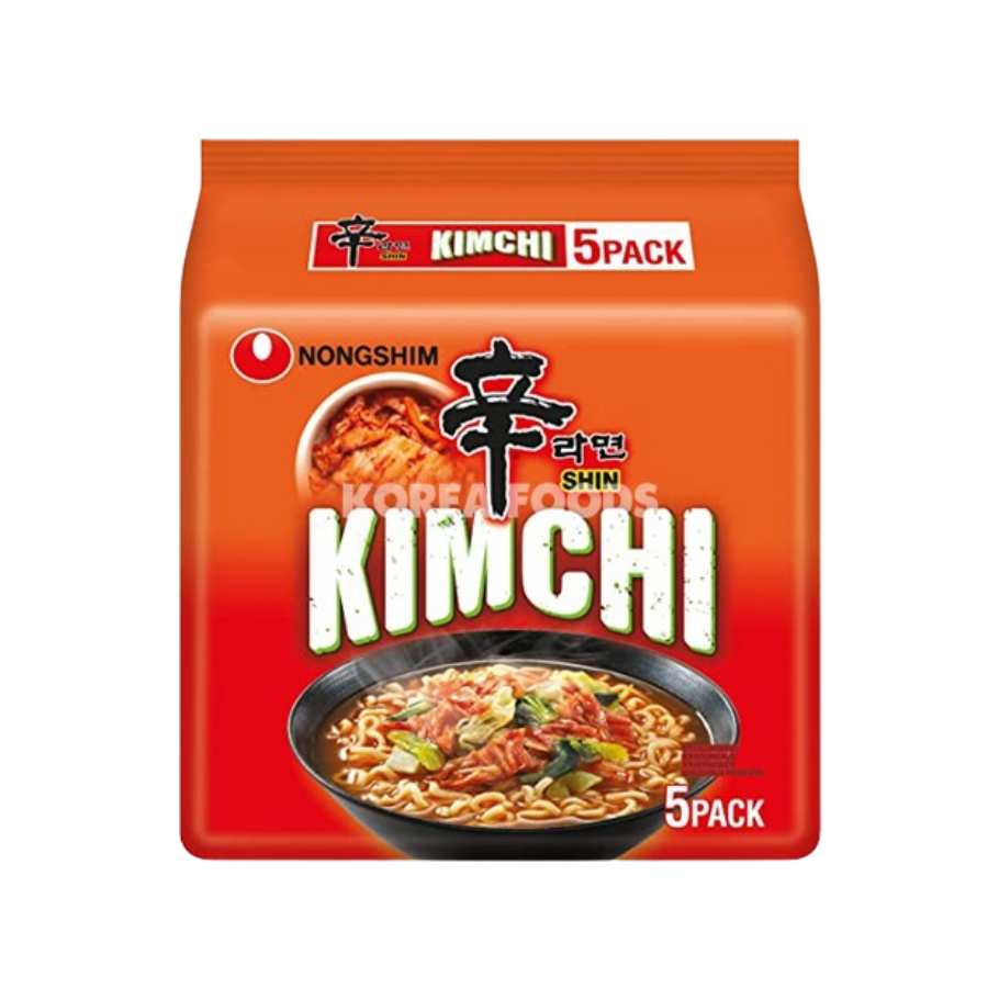 Nongshim Kimchi Ramyun Noodles Multi 5x120g (Mi Kim Chi) – Homie Asian ...