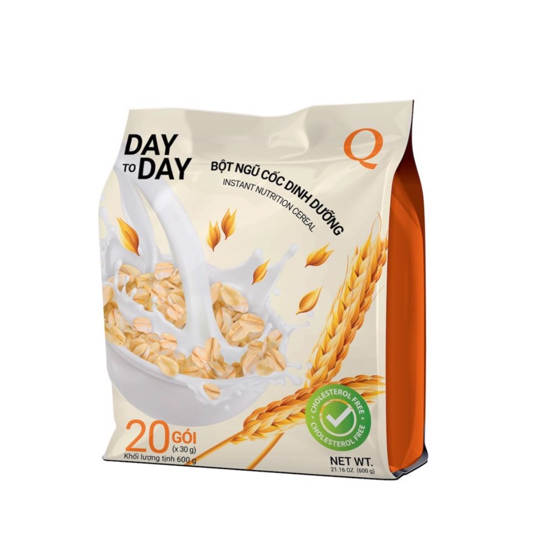 Q Express Day To Day Instant Nutrition Cereal 600g (Bot Ngu Coc Dinh D ...