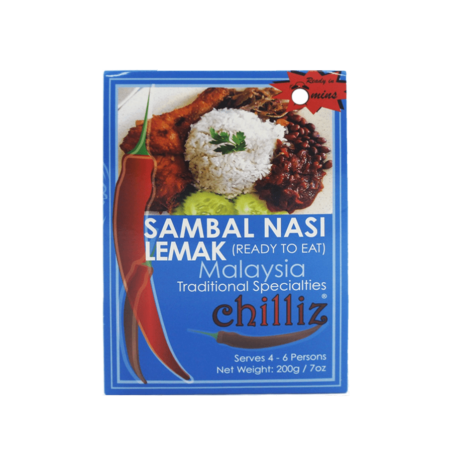 Chilliz Sambal Nasi Lemak 200g (Sot ot Sambal) – Homie Asian ...