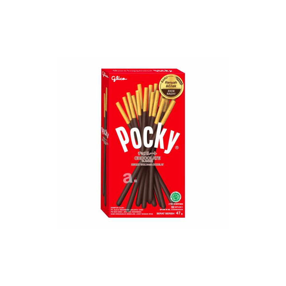 Glico Pocky Chocolate 47g (Banh Ngot) BBF 20/03/25 – Homie Asian Supermarket & Grocery Online