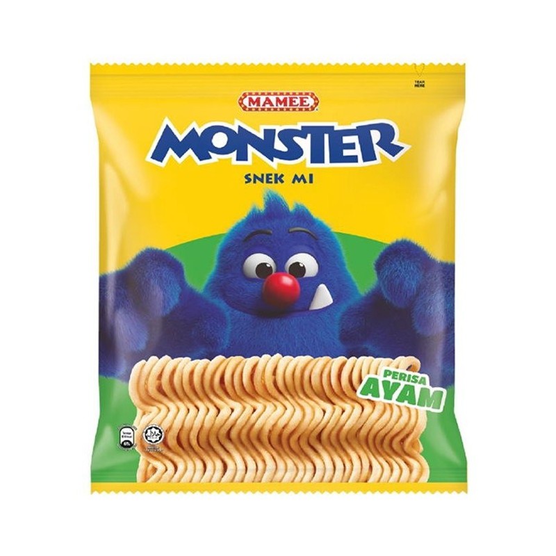 Mamee Monster Chicken 10X25G (Snack Mi Goi) – Homie Asian Supermarket ...