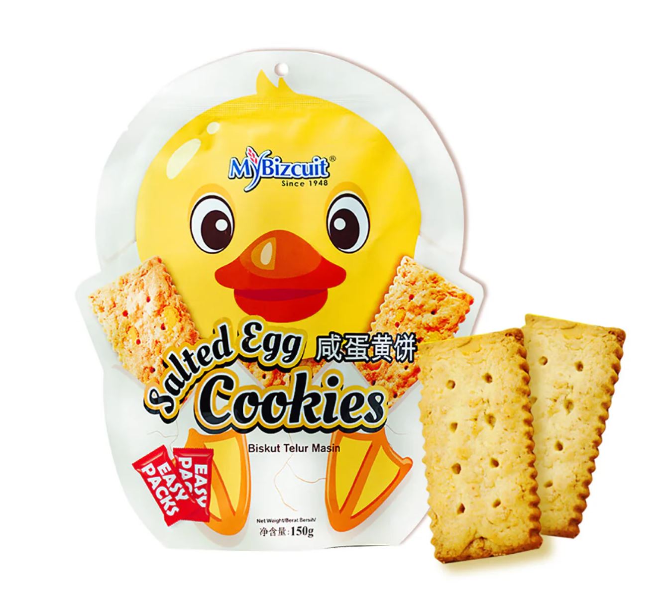 Mybizcuit Salted Egg Yolk Cookies 150g (Banh Vi Trung Muoi) – Homie ...