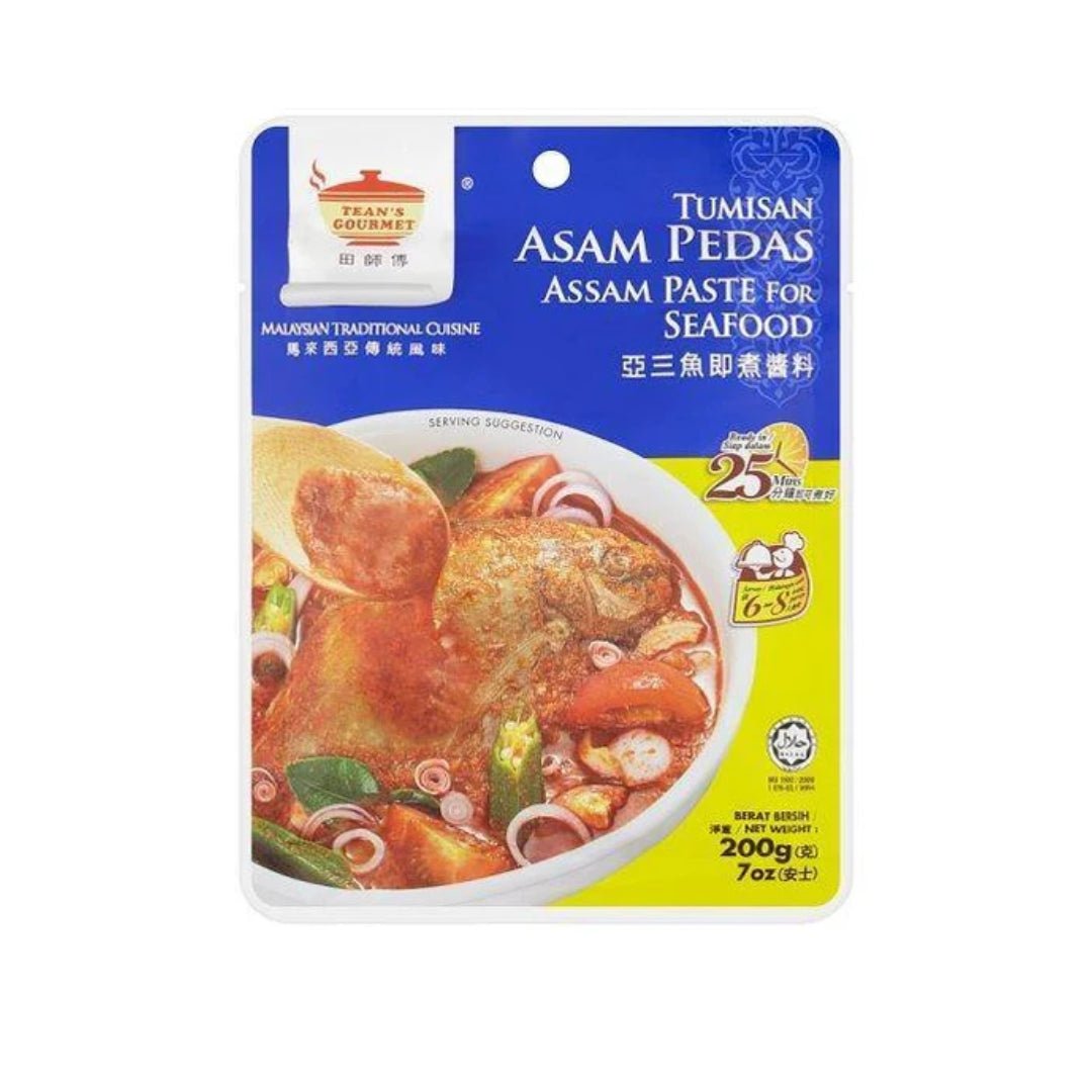 Tean’s Gourmet Assam Fish Paste 200g (Gia Vi Nau Cari Ca) – Homie Asian ...