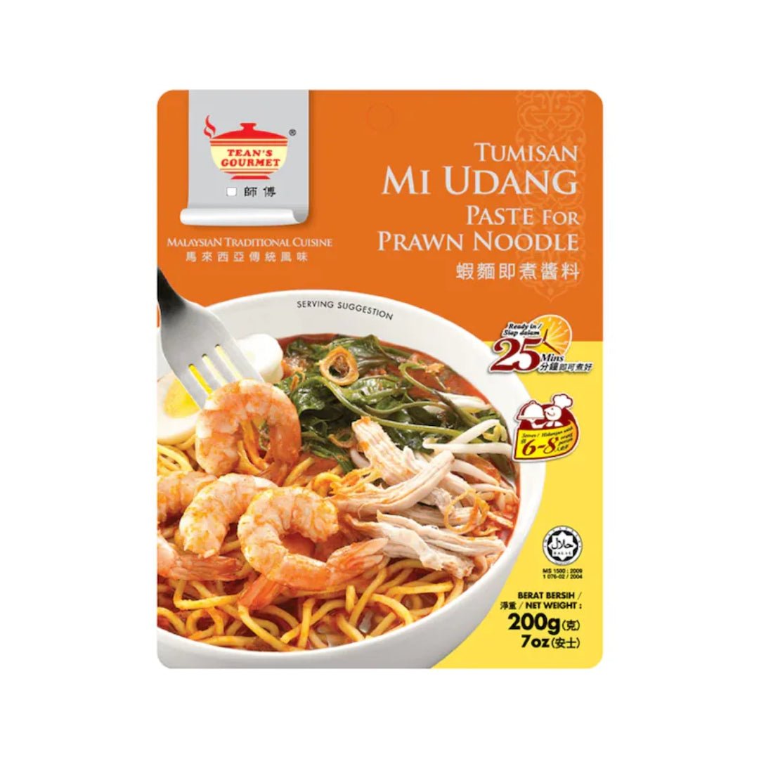 Tean’s Gourmet Prawn Noodles Paste 200g (Gia Vi Nau Mi Tom Kieu Malays ...